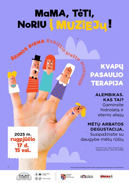 Rokiškio krašto muziejus kviečia į renginius - AIDAI